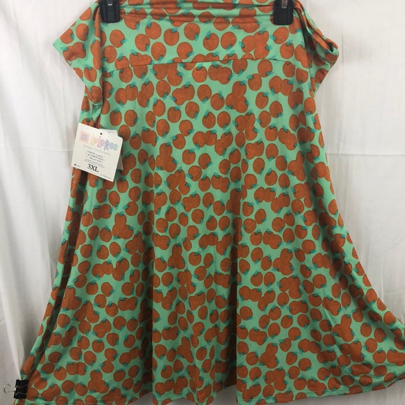 LuLaRoe | Skirts | Lularoe Azure Skirt 3x | Poshmark